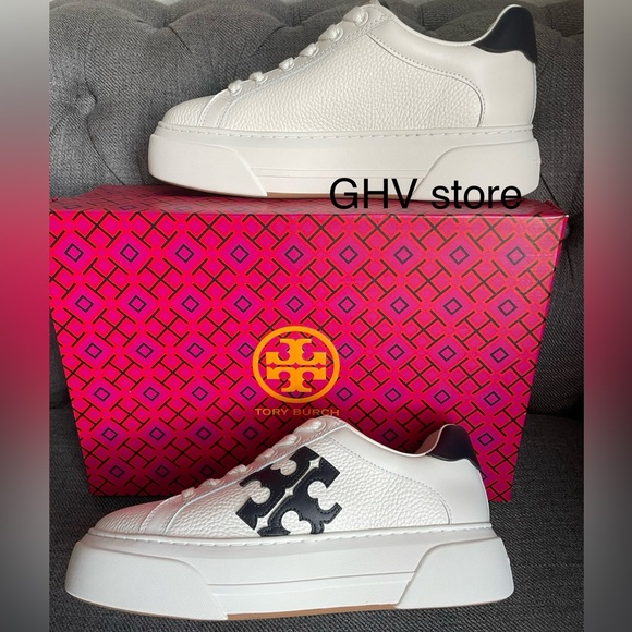 Tory Burch | Shoes | Tory Burch Color Block Platform Sneakers | Poshmark